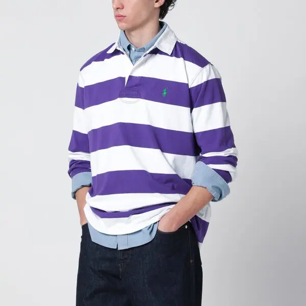 Fear Of God Wide-leg Wool Blend Trousers - Purple