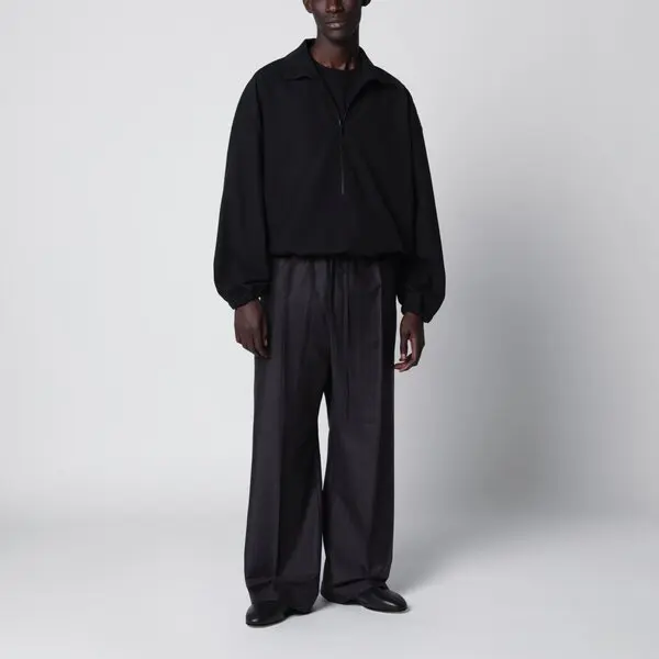 Fear Of God Dark Wide-leg Wool Trousers