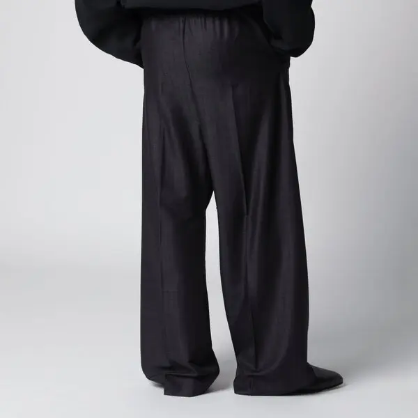 Fear Of God Dark Wide-leg Wool Trousers