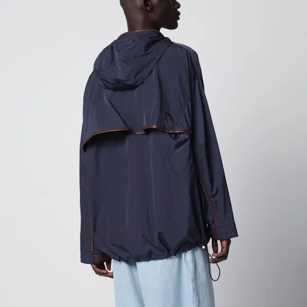 Loewe Technical Micro-ripstop Hooded Jacket - Blue