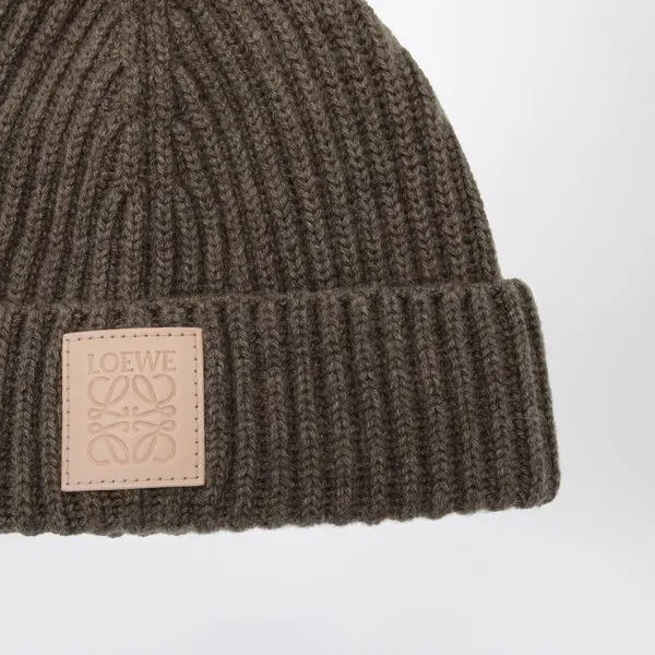 Loewe Cashmere Beanie - Beige