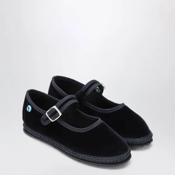 PIEDÀTERRE VENEZIA Piedaterre Velvet Mary Jane Shoes