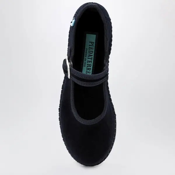 PIEDÀTERRE VENEZIA Piedaterre Velvet Mary Jane Shoes