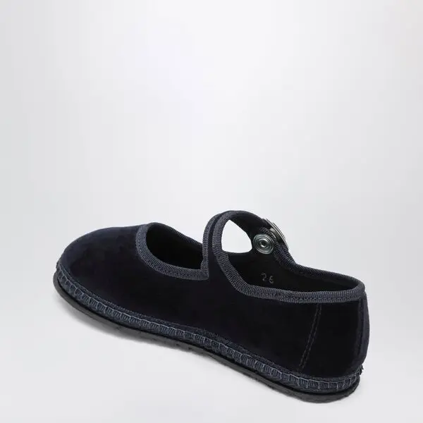 PIEDÀTERRE VENEZIA Piedaterre Velvet Mary Jane Shoes