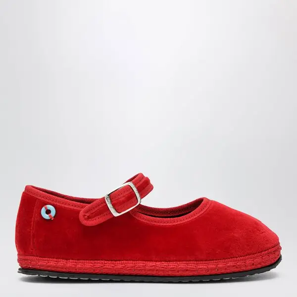 PIEDÀTERRE VENEZIA Piedaterre Velvet Mary Jane Shoes