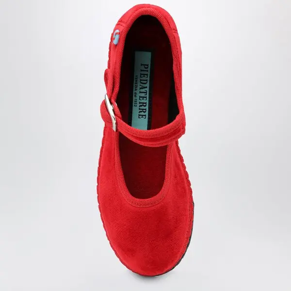 PIEDÀTERRE VENEZIA Piedaterre Velvet Mary Jane Shoes