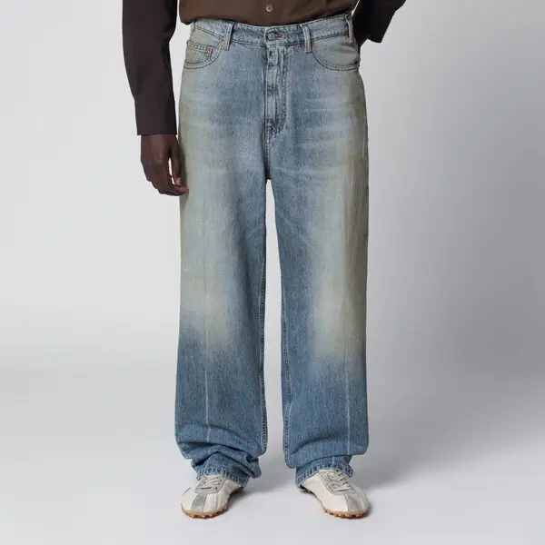 MAISON MARGIELA Straight-leg Jeans In Washed Denim