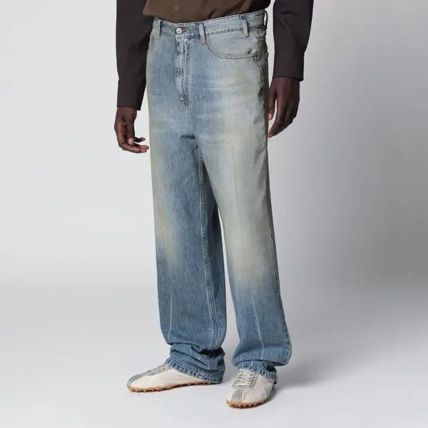 MAISON MARGIELA Straight-leg Jeans In Washed Denim