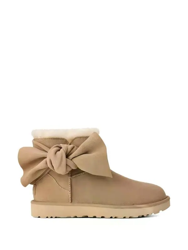 UGG Classic Mini Bow Boots - Neutrals
