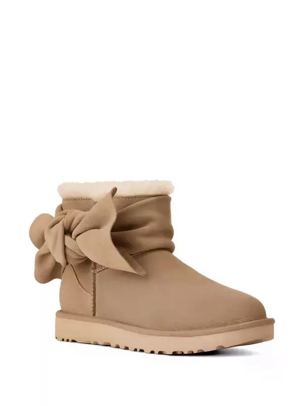 UGG Classic Mini Bow Boots - Neutrals