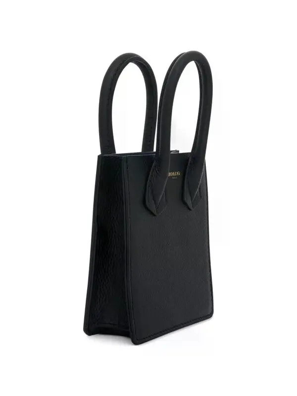 Moreau Suite Bb Leather Tote Bag - Black