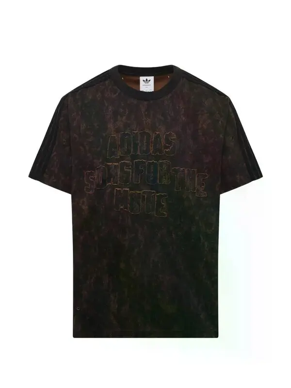 SONG FOR THE MUTE X Adidas 006 Bleaching-effect T-shirt