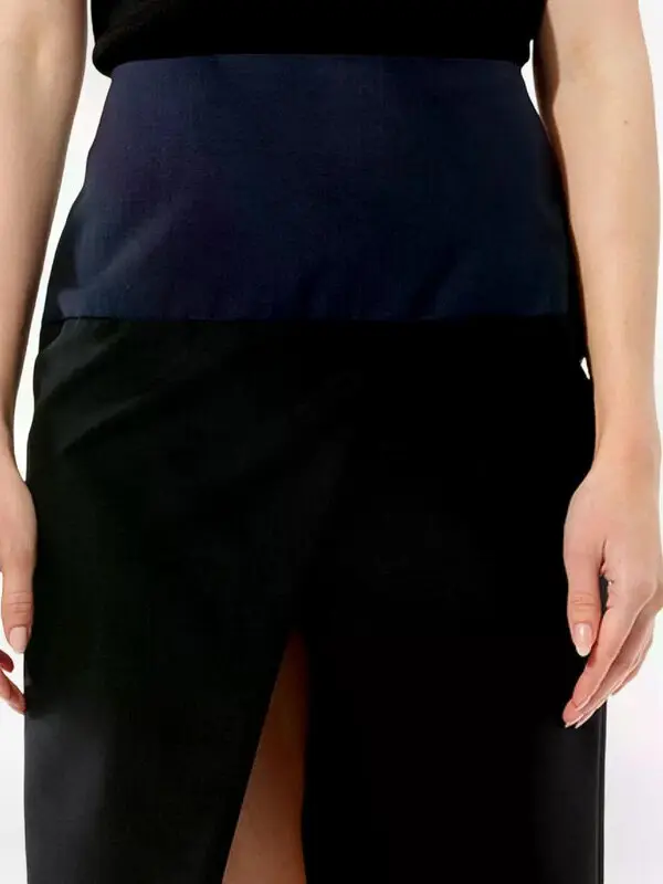 Balenciaga High-waisted Wrap-front Pencil Skirt