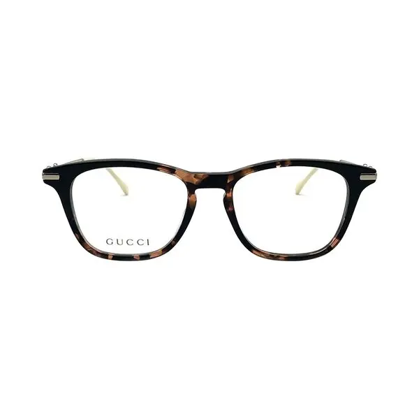 Gucci Square Eyeglasses - Brown