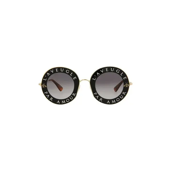 Gucci Round Frame Sunglasses - Multicolor