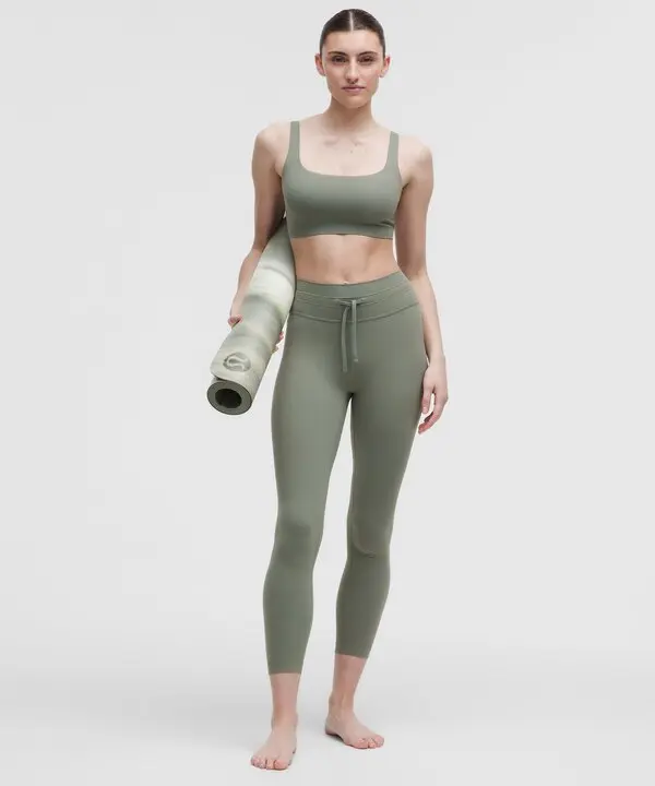Lululemon Groove Drawcord High-rise Tight 25" Leggings - Willow Leaf