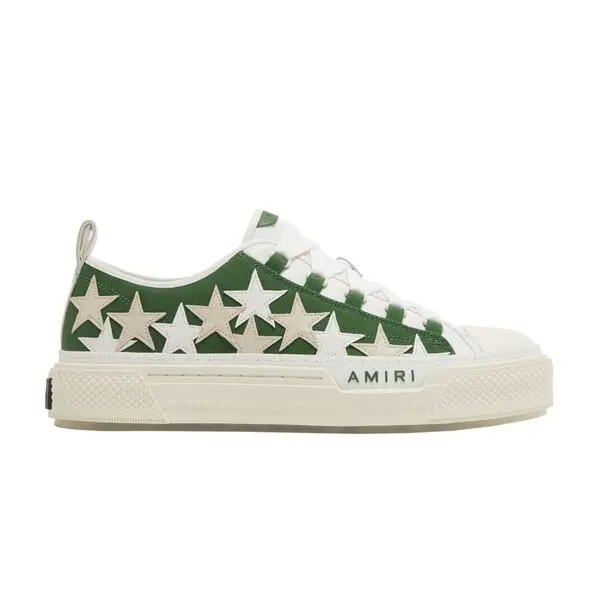 Amiri Stars Court Low Sneakers - Green