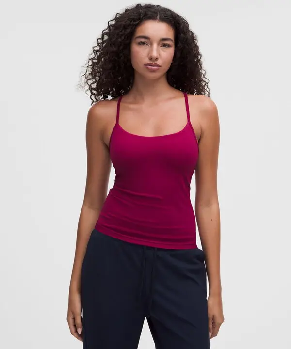 Lululemon Flow Y Tank Top - Raspberry Rave