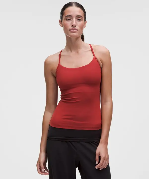 Lululemon Flow Y Tank Top - Rocket Red