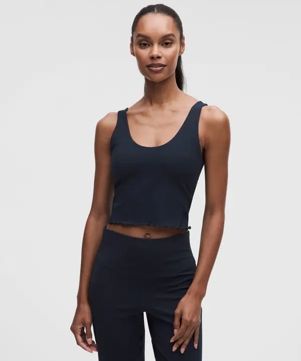 Lululemon Align™ Lettuce-hem Ribbed Tank Top - True Navy