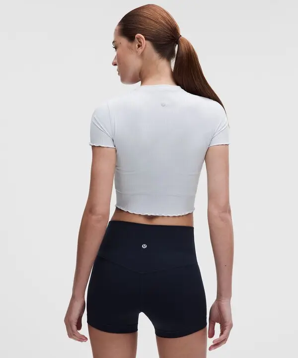 Lululemon Align™ Lettuce-hem Baby Tee - Starch Blue