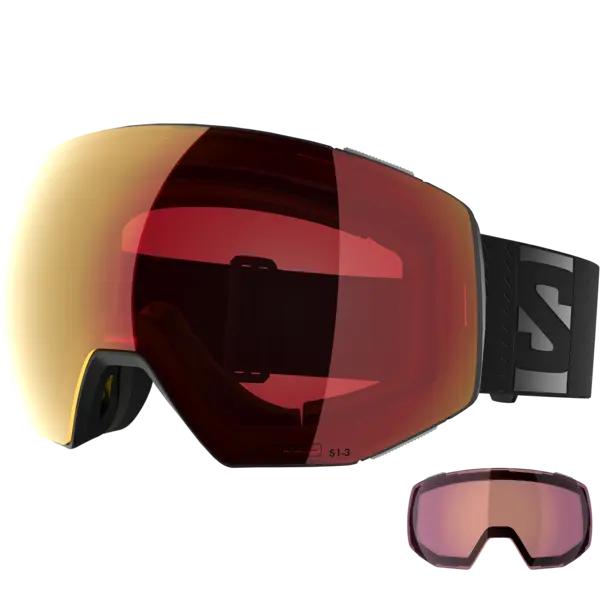 SALOMON Radium Prime Sigma Photochromic Ski Goggles - Black