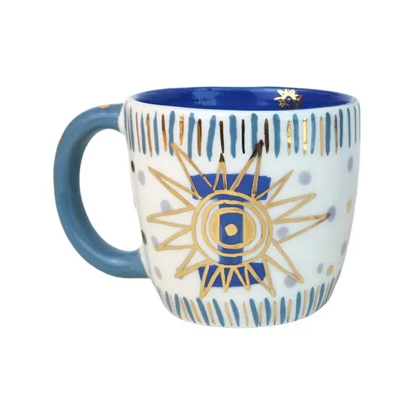 SHERIE BOUTIK I Sun Alphabet Mug - Brown