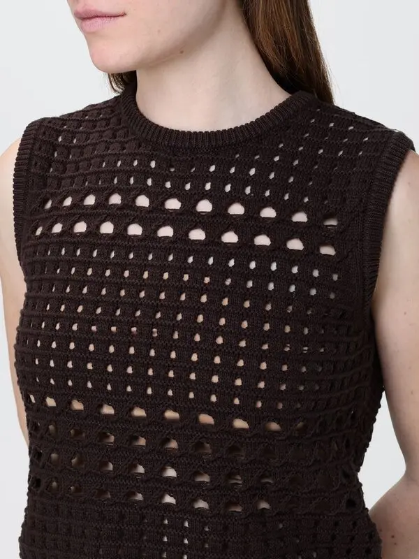 Liu Jo Perforated Cotton Sweater