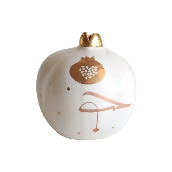 SHERIE BOUTIK Love & Pomi Motif Calligraphy Pomegranate - Red