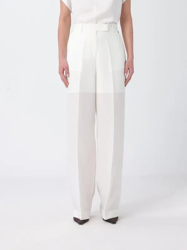 Liu Jo Wide Leg Trousers - White
