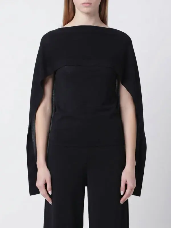 Alberta Ferretti Viscose Top - Black