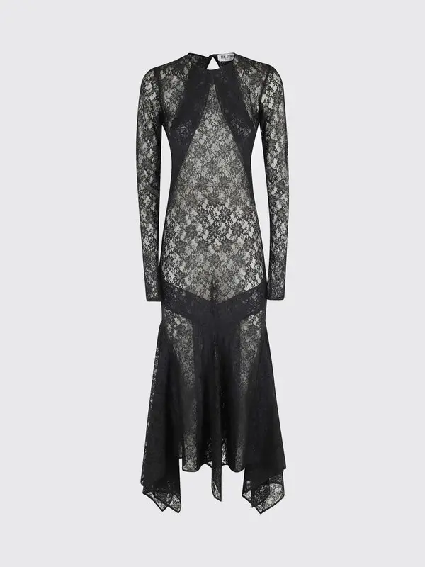 Attico Lace Dress - Black