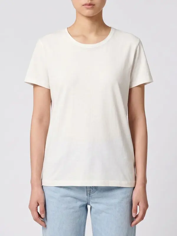 TOTEME Basic Cotton T-shirt - Beige