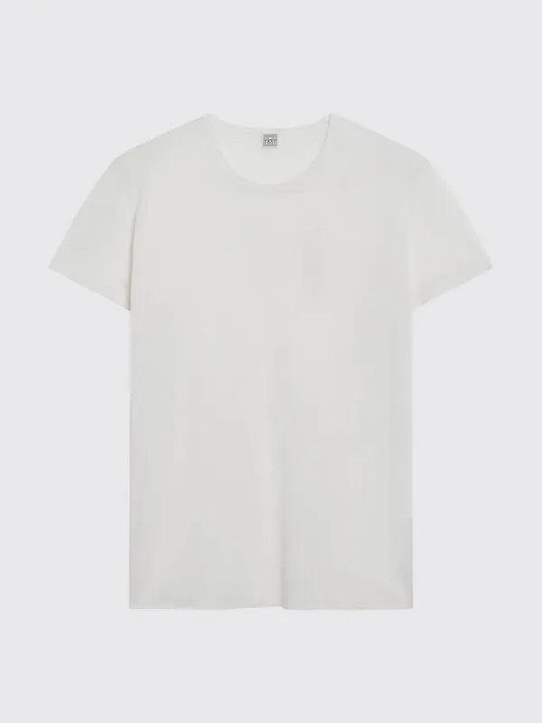 TOTEME Basic Cotton T-shirt - Beige