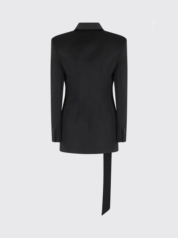 Attico Tie Detailed Blazer