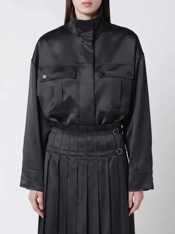 DURAZZI MILANO Satin Bomber Jacket