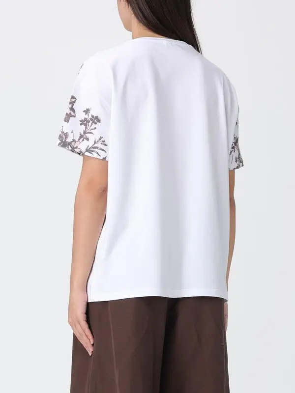 Liu Jo Floral Print Cotton T-shirt