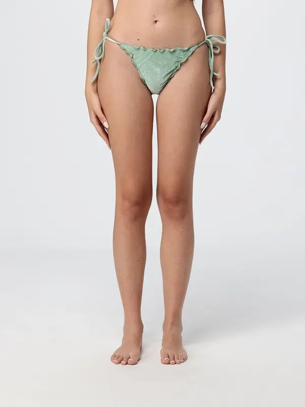 MC2 SAINT BARTH Printed Bikini Bottom - Green