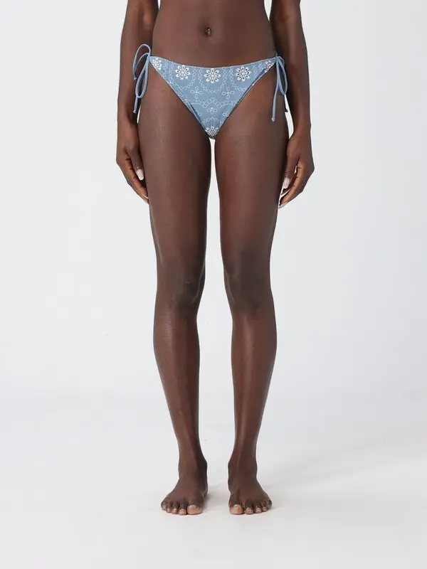 MC2 SAINT BARTH Bikini Bottom - Blue