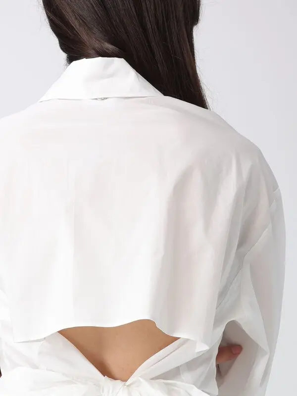 Liu Jo Shirt With Bow Detail - White