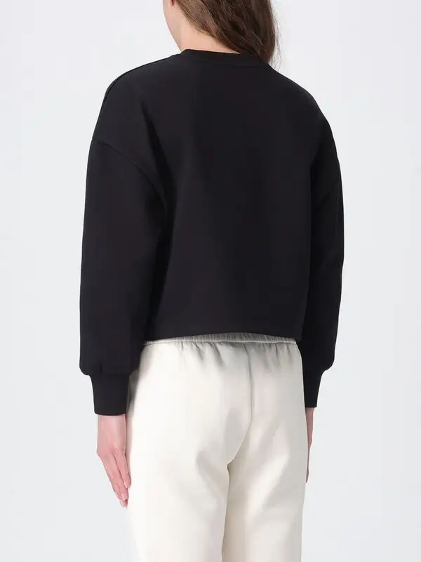 Armani Exchange Embellished Logo Sweatshirt - Black