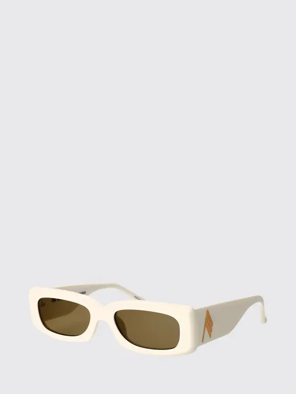 Attico Rectangular Frame Sunglasses - White