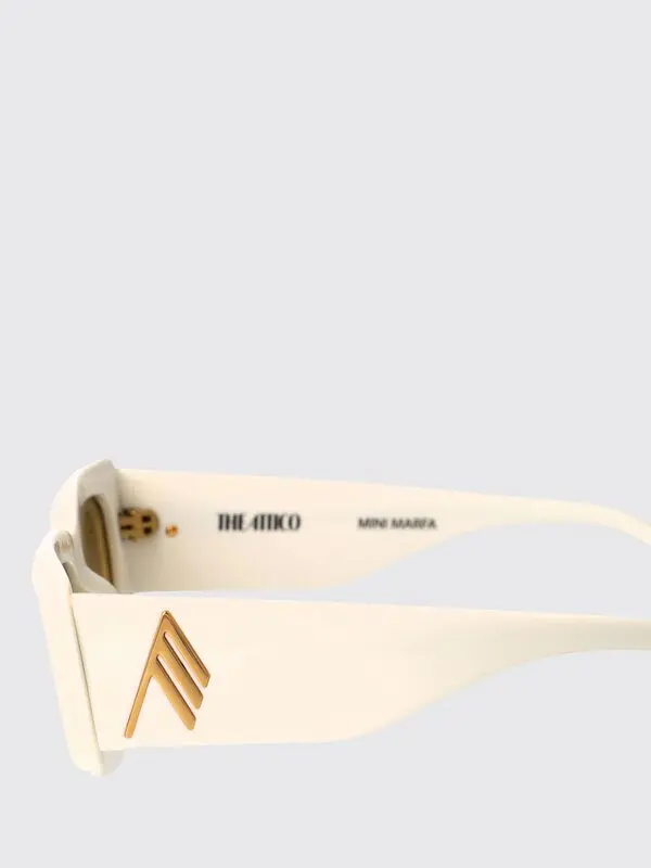 Attico Rectangular Frame Sunglasses - White