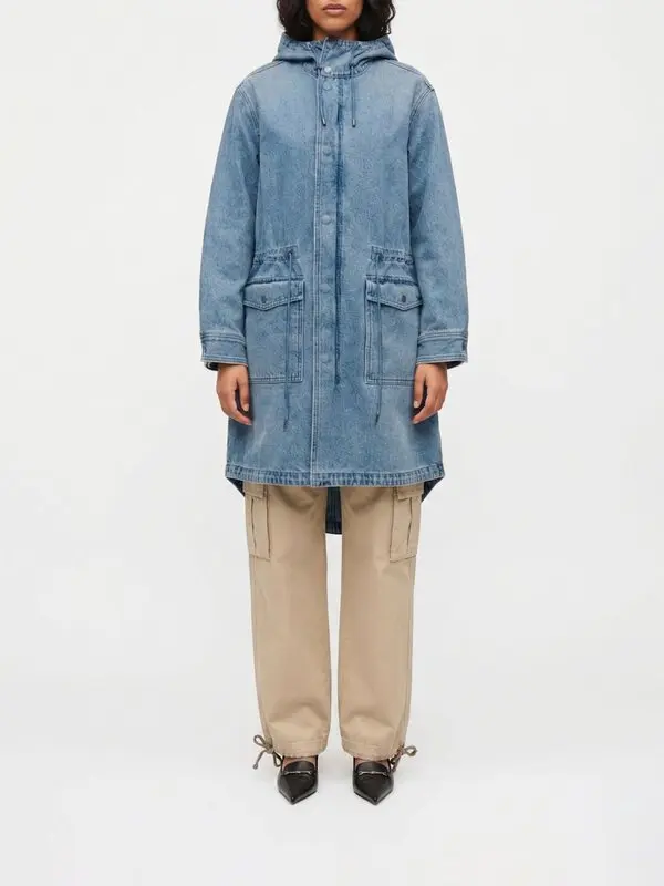 Michael Kors Hooded Jacket - Denim