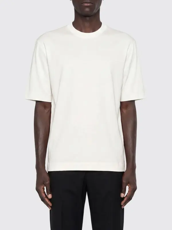 Zegna Cotton And Silk T-shirt