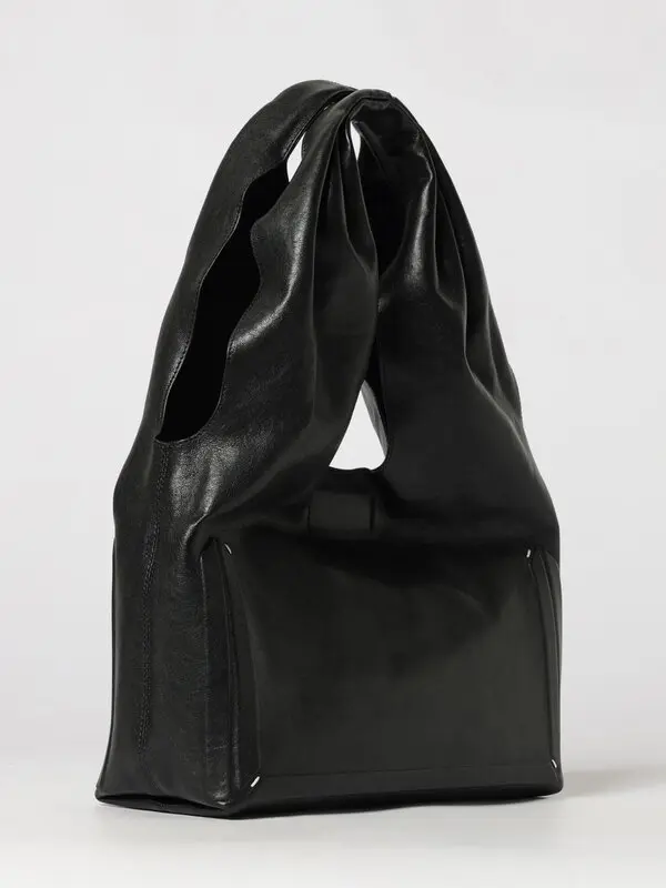 MAISON MARGIELA Box Smooth Lambskin Tote Bag With Double Handle
