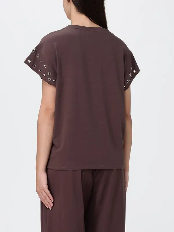 Liu Jo Embellished T-shirt - Mud