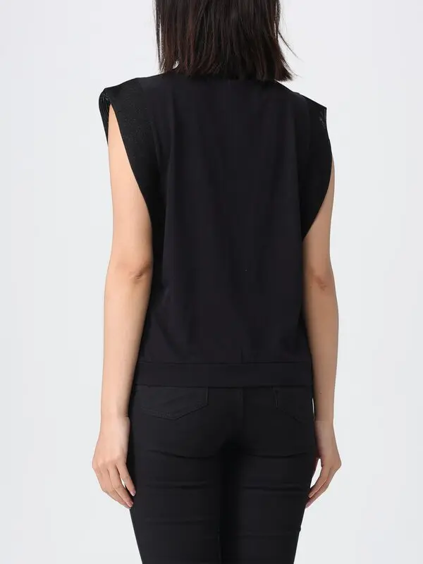 Liu Jo Embellished Graphic T-shirt - Black