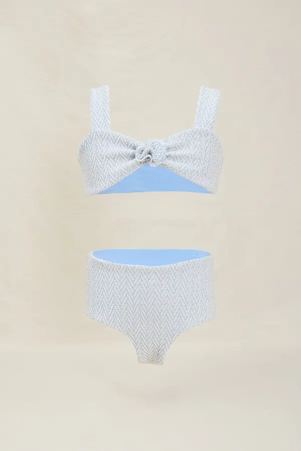 Devon Windsor Two-piece Bikini Set - White