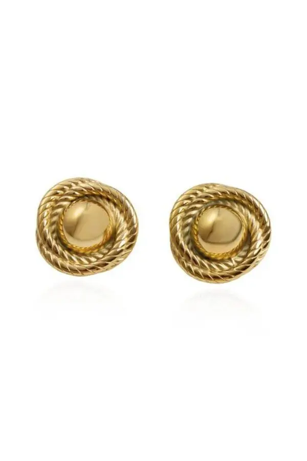 ARELLA Coco 18k Pvd Plated Earrings - Gold